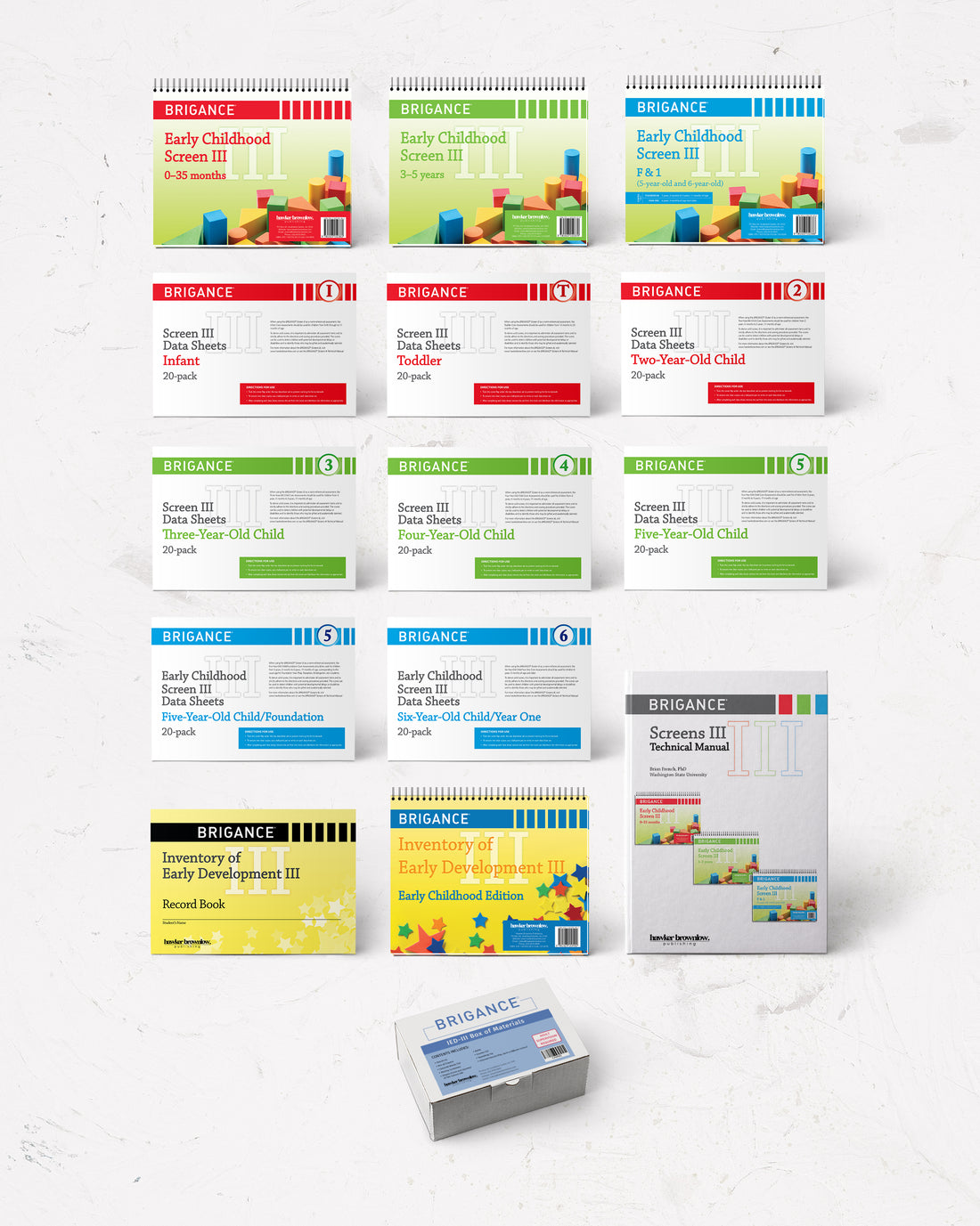 BRIGANCE: Screens III and IED III Complete Assessment – Hawker Brownlow ...