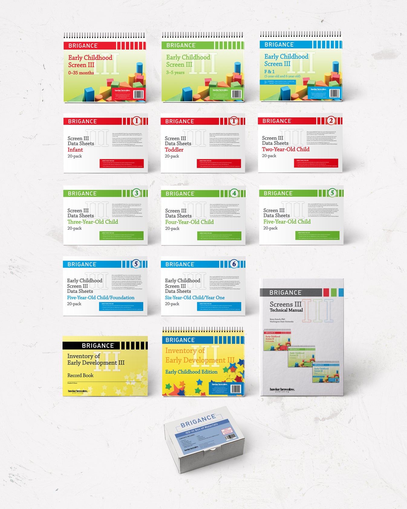 BRIGANCE: Screens III and IED III Complete Assessment – Hawker Brownlow ...