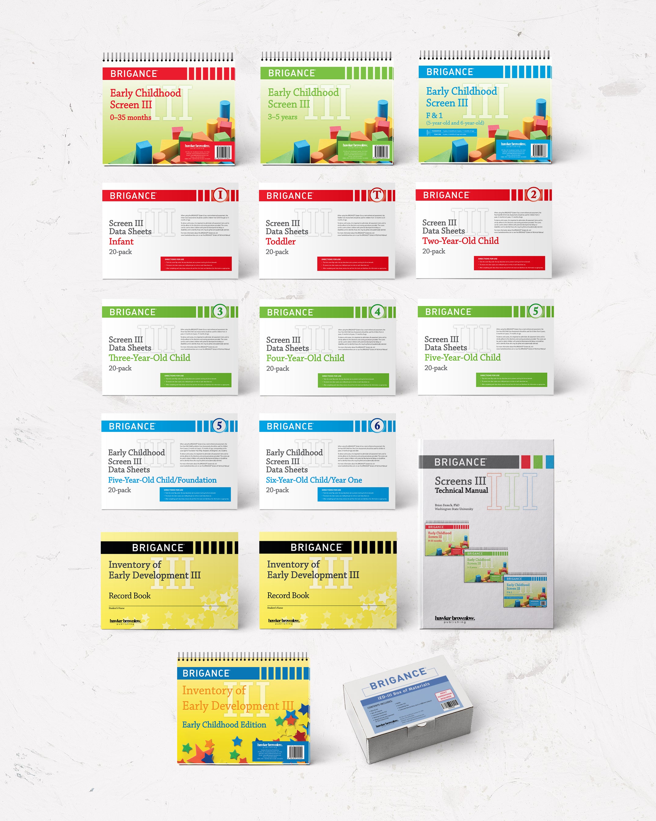 BRIGANCE: Screens III and IED III Complete Assessment – Hawker Brownlow ...